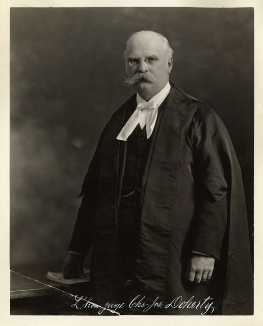 Biography – DOHERTY, CHARLES JOSEPH – Volume XVI (1931-1940 ...